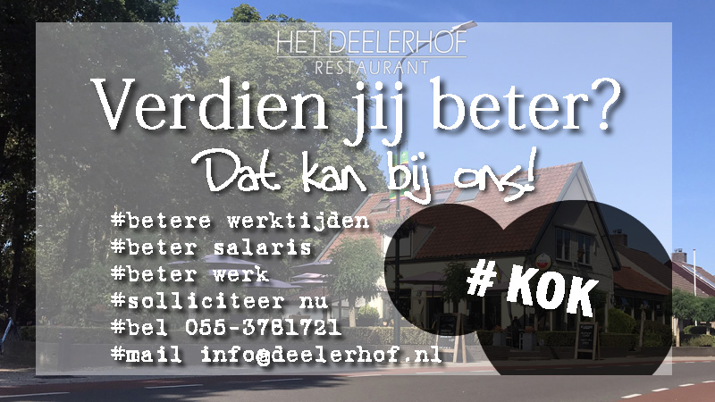 Restaurant Het Deelerhof Hoenderloo – Heerlijk eten in het hart van ...